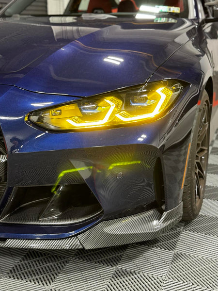 G8X G80 M3 G82 M4 G22 4 Series CSL Yellow Headlight DRL Upgrade (2021 ...