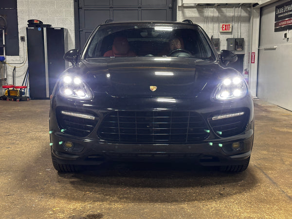 Porsche 958 Cayenne Matrix Style LED Headlights – Lightwerkz Global Inc