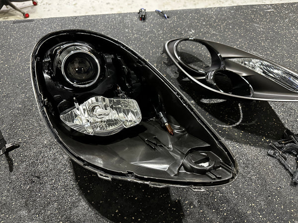 Porsche Cayman / Boxster 981 Headlight Lens Replacement Service ...