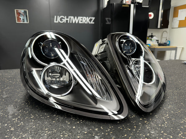 Porsche Cayman / Boxster 981 Headlight Lens Replacement Service ...