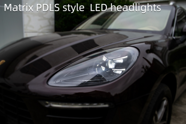 Porsche Macan Matrix Style LED Headlights for 95B.1 95B.2 Models ...