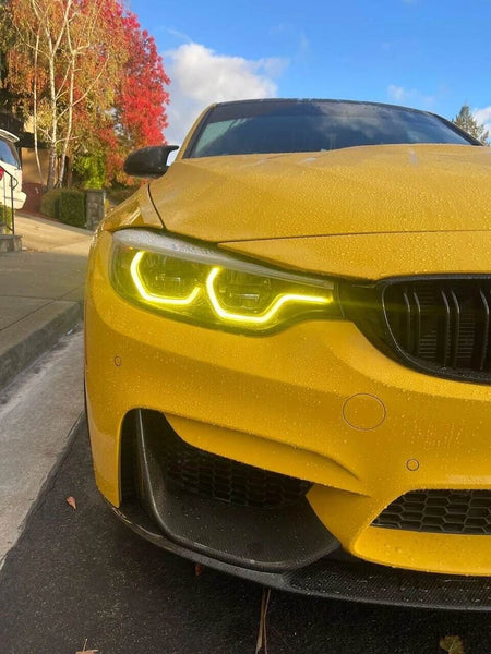 F30 3 Series CSL Yellow Headlight DRL Module Upgrade (2016 - 2018 LCI ...